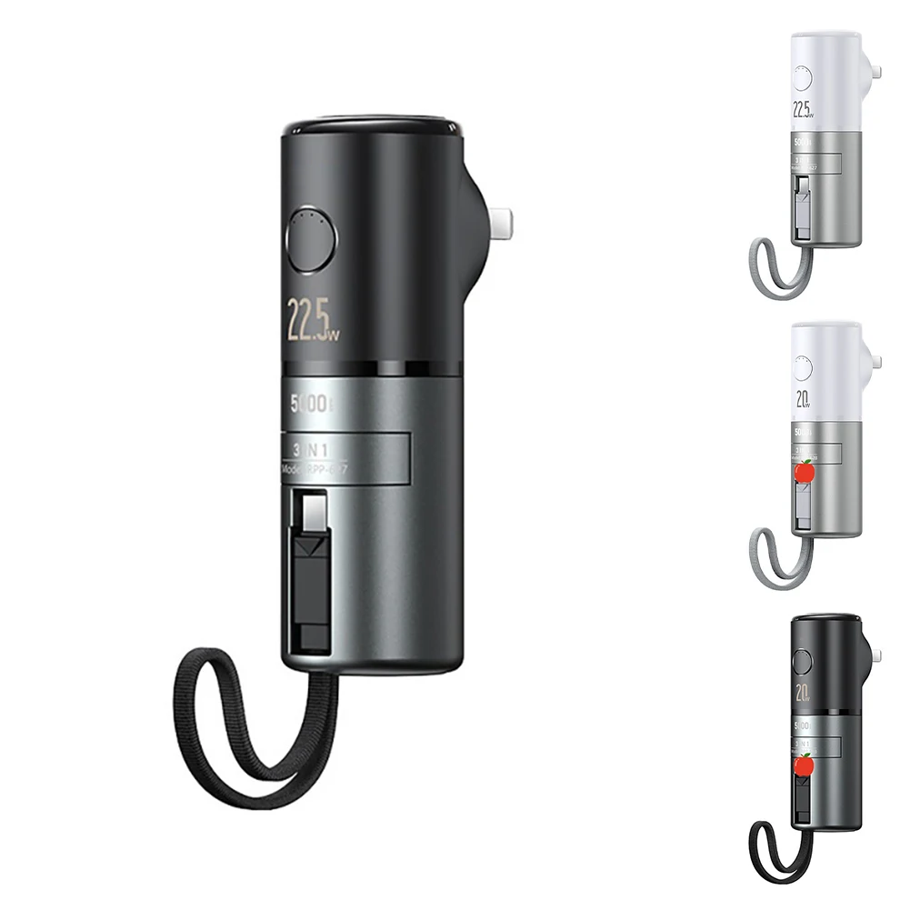 Charging-Blocks-22-5W-Quick-Charging-Blocks-5000mAh-Power-Bank-Folding ...