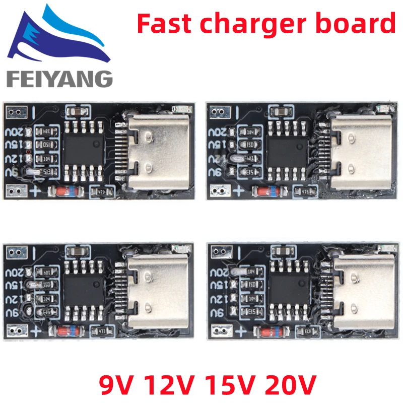 Type-C PD2.0 PD3.0 9V 12V 15V 20V Fast Charge Trigger Polling Detector ...