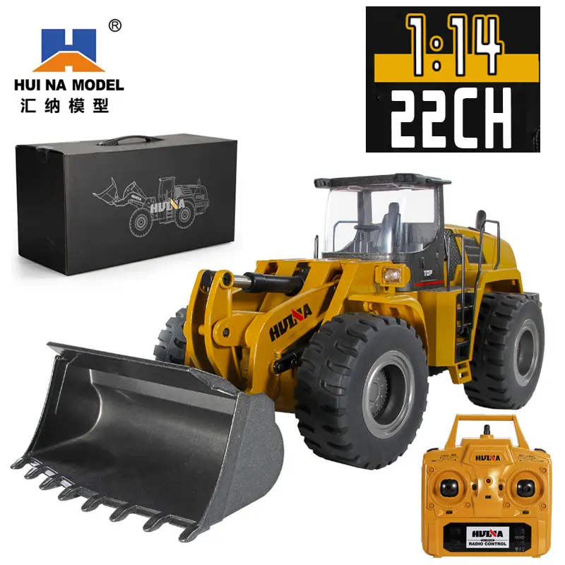 Huina 1583 1/14 RC Bulldozer 2,4 Ghz ingeniería con control remoto ...