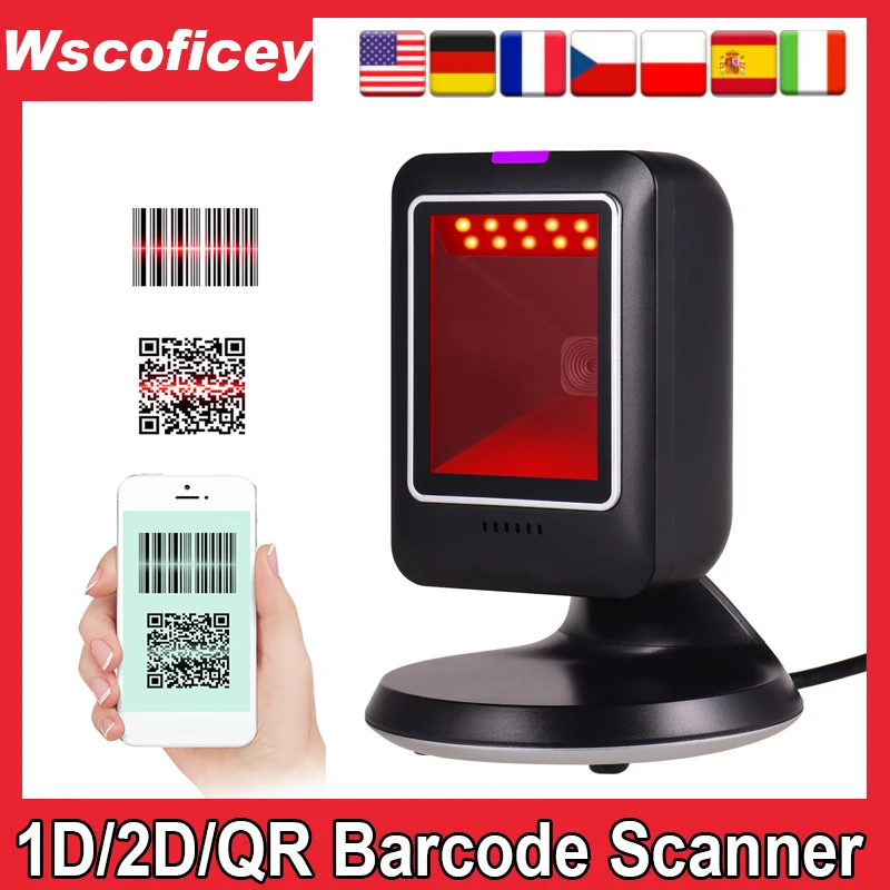MP6300Y-1D-2D-QR-Omnidirectional-Barcode-Scanner-USB-Wired-Bar-Code ...
