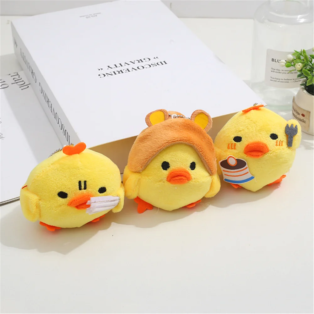 Key-Pendant-Plush-Toy-Stuffed-Chicken-TOY-Keyring-Charm-Accessories ...