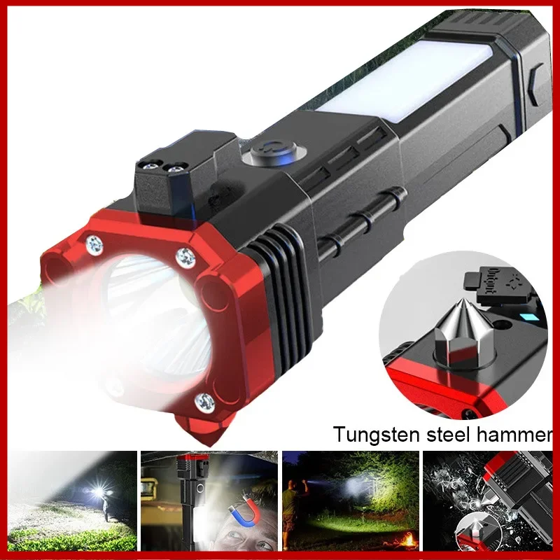 4 in 1 car window breaker Car safety hammer Automotive multifunctional ...