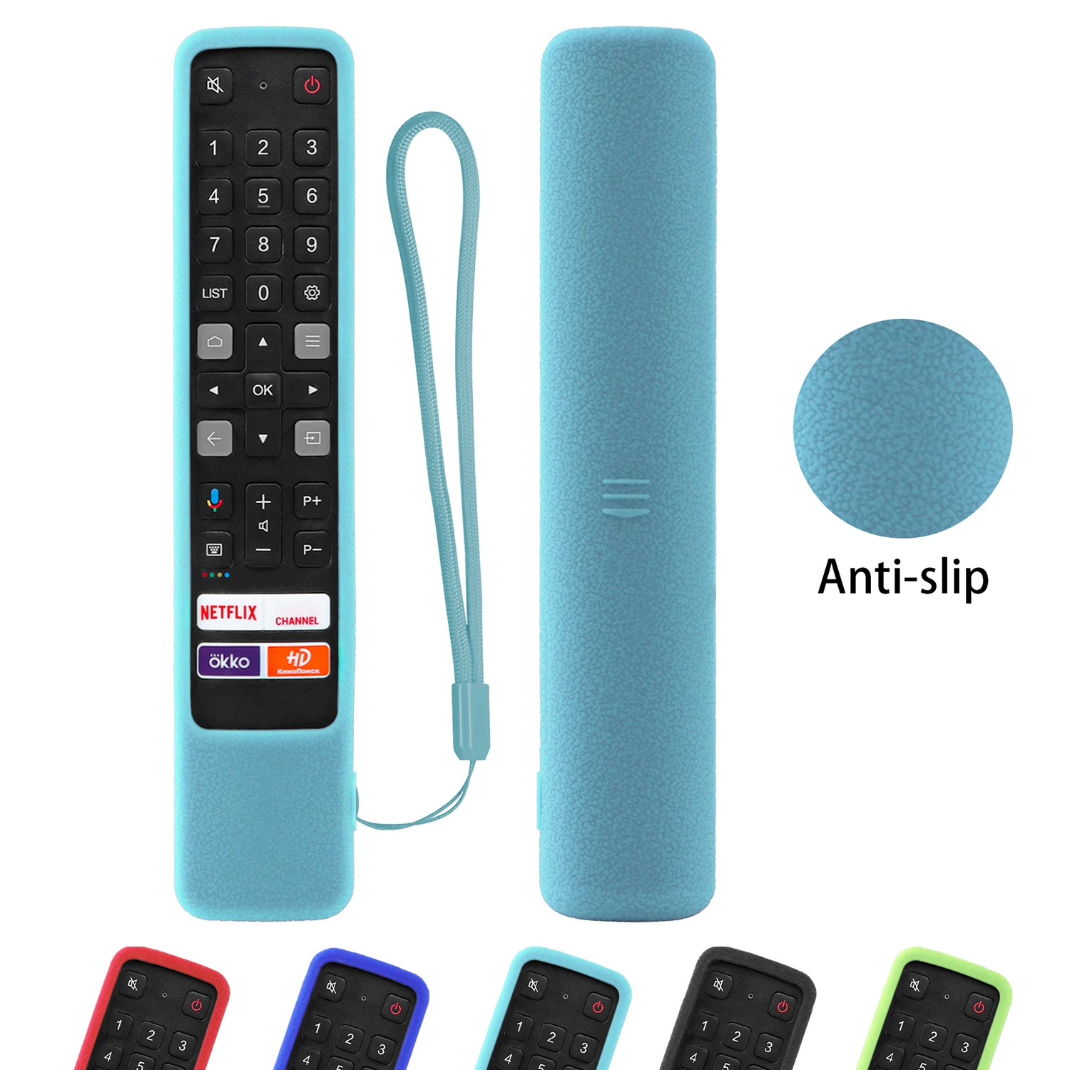 Protective-Silicone-Case-Fit-for-TCL-Voice-TV-Remote-RC901V-FMRD-FMR1 ...