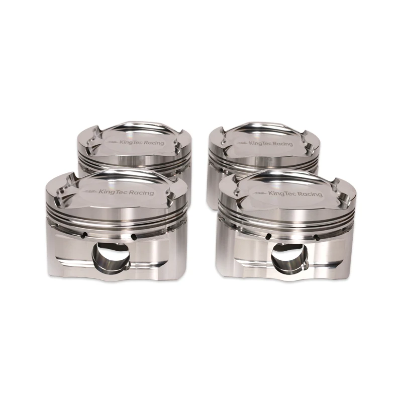 Custom CNC machined race 4032 aluminium forge piston engine 86mm 8.6:1 ...