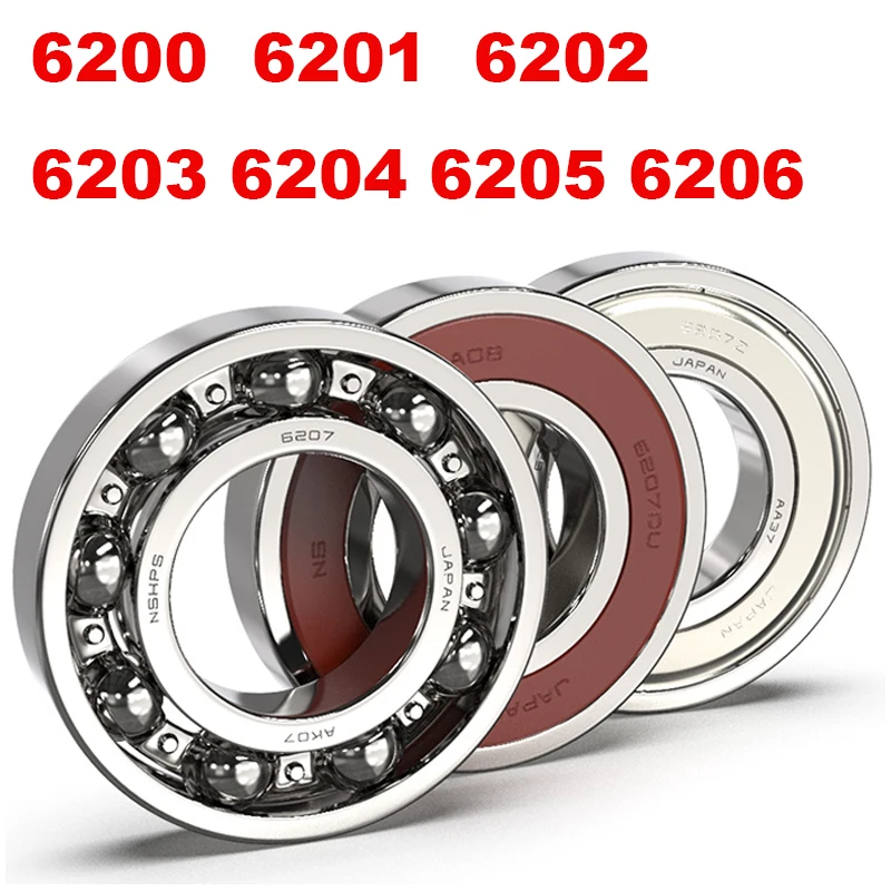 High-Quality-Bearings-6200-6201-6202-6203-6204-6205-6206-ZZ-DDU-High ...