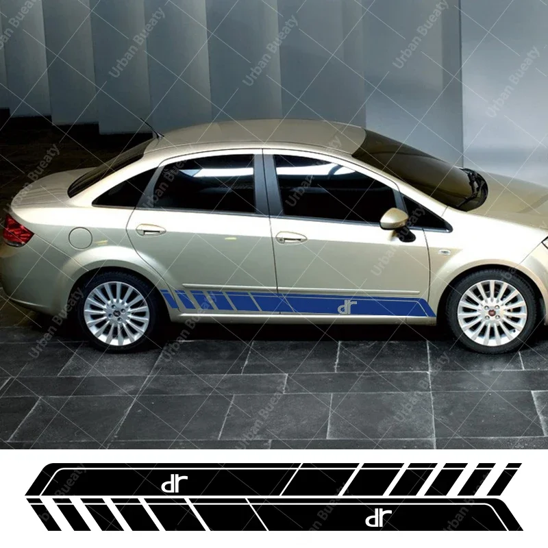 Side-Skirt-Sticker-Racing-Sport-Decals-Stripe-Wraps-Body-Stickers-For ...