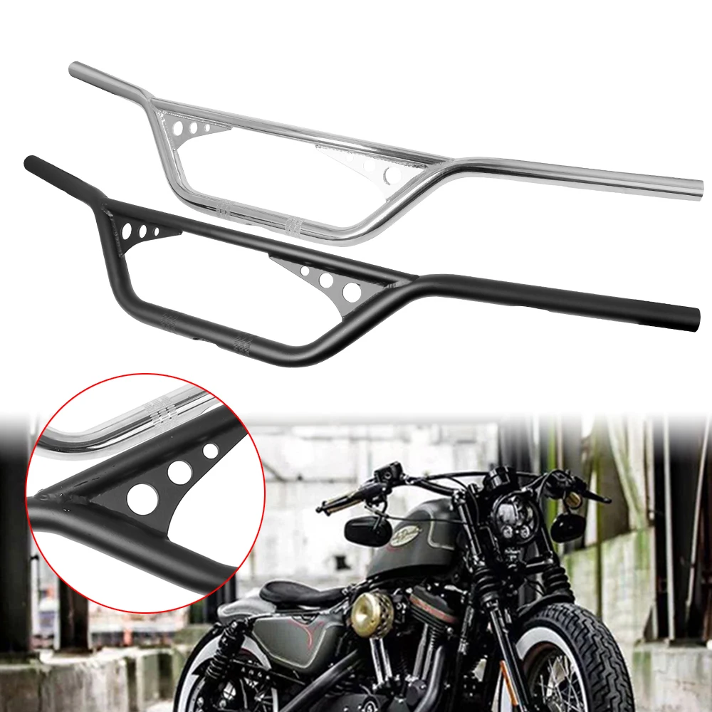 Universal-22mm-25mm-Vintage-Motorcycle-Handlebar-for-XL883-XL1200-X48 ...