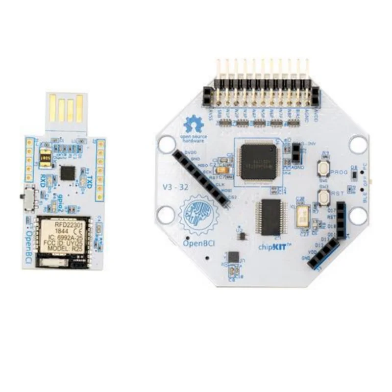 OpenBCI-8-Channels-Wifi-EEG-Module-Bluetooth-5-2-Cyton-Board-DIY-Wireless-Brainwave-Device ...