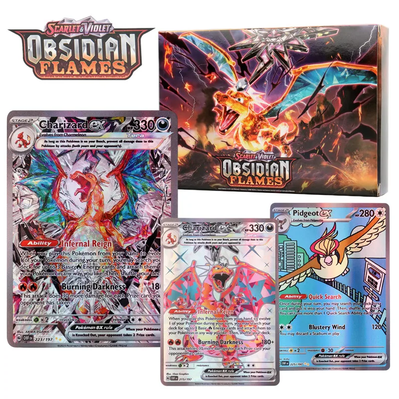 60/100Pcs Rare Card EX Pokémon TCG: Scarlet & Violet Titanium crystal ...