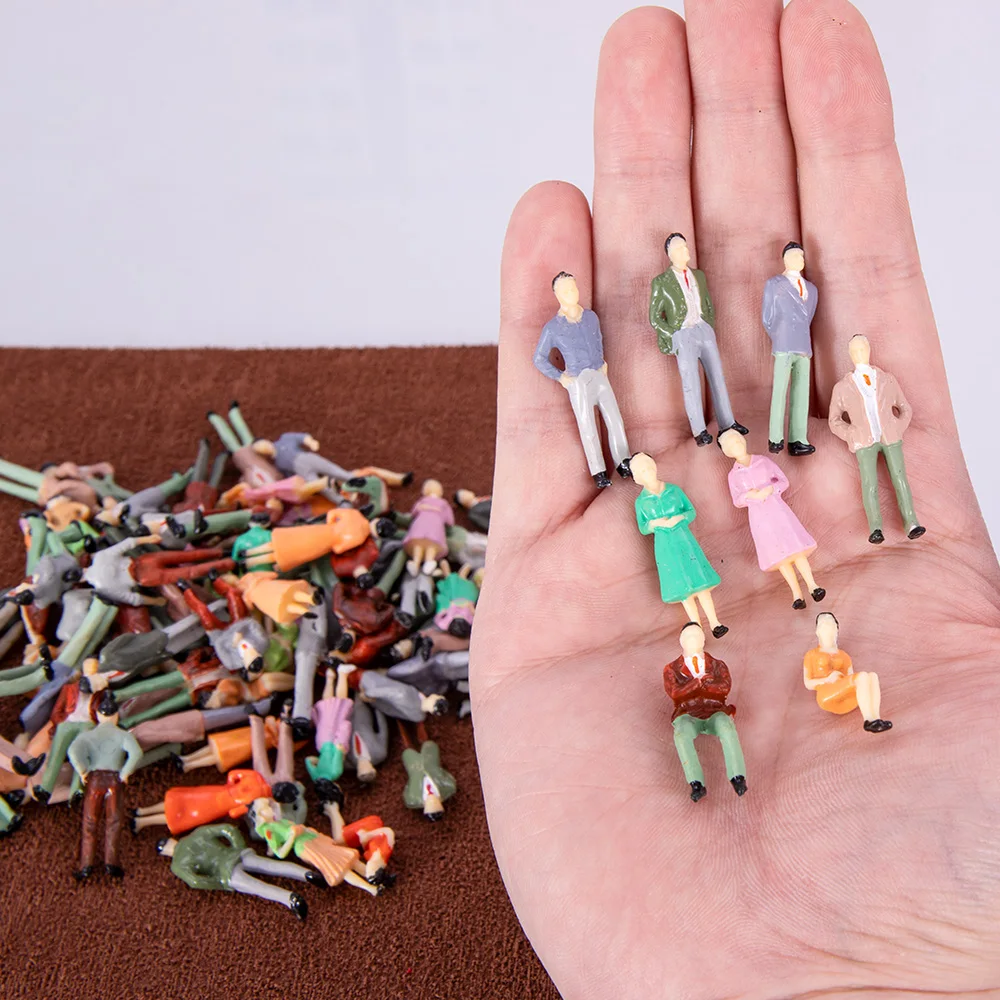 Miniature-Figures-Model-Scale-1-50-Stand-Sit-People-Diorama-For-Scale ...