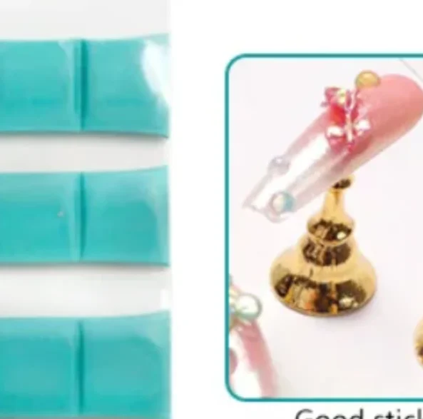 30/96 Pcs Reusable Clay Putty For Displaying Nails Adhesive Glue Clay ...