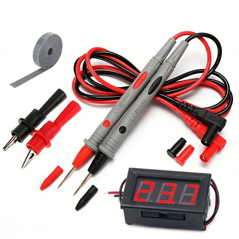 Universal-Digital-Multimeter-Test-Leads-1000V-20A-Waterproof-Digital ...
