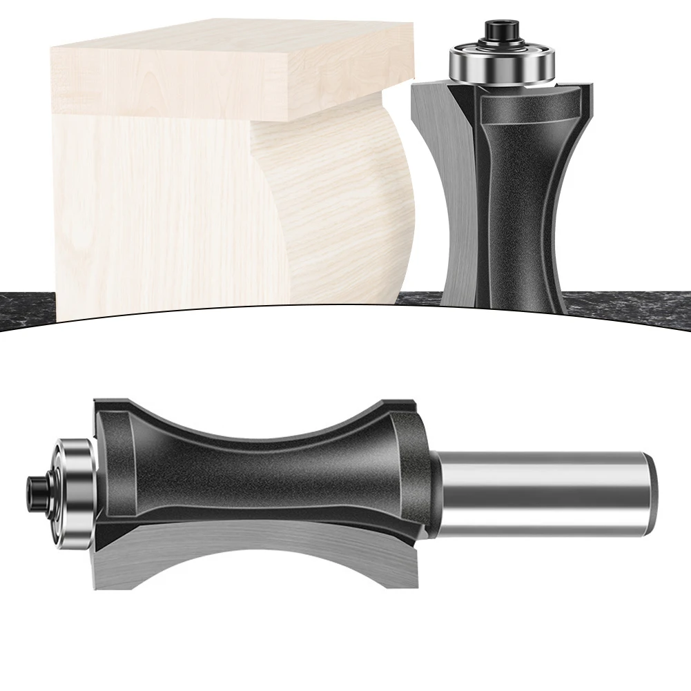 Shank-Half-Round-Bit-Convex-Edging-Bits-For-Wood-End-Mill-Woodworking ...