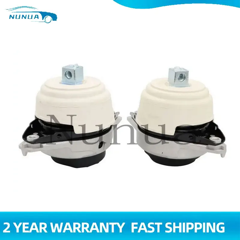 2PCS-Left-Right-Engine-Motor-Mount-Bracket-Support-Bearing-OEM ...