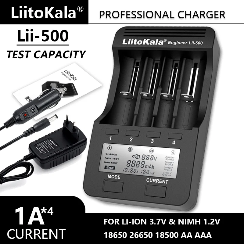 Liitokala-Lii-500-LCD-3-7V-18650-18350-18500-16340-17500-26650-1-2V-AA ...