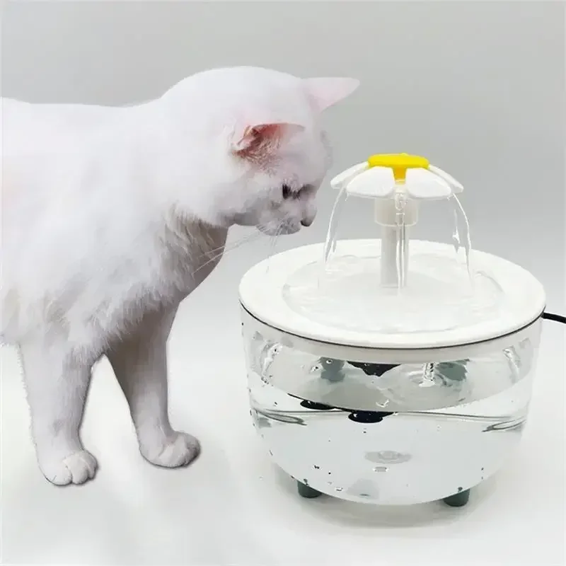 1200ml Automatic Cat Water Fountain Filter USB Electric Mute Pet Drink ...