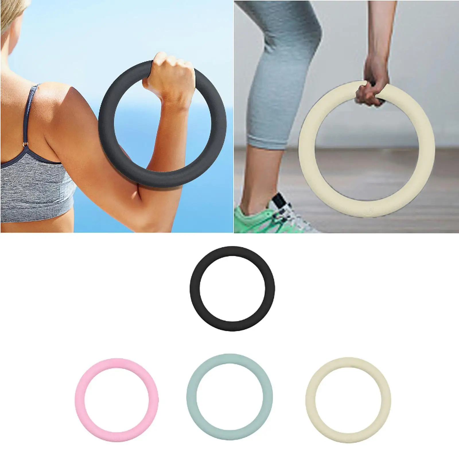 Weight Ring Non Slip Fitness Weight Circle for Yoga Exercise Home ...