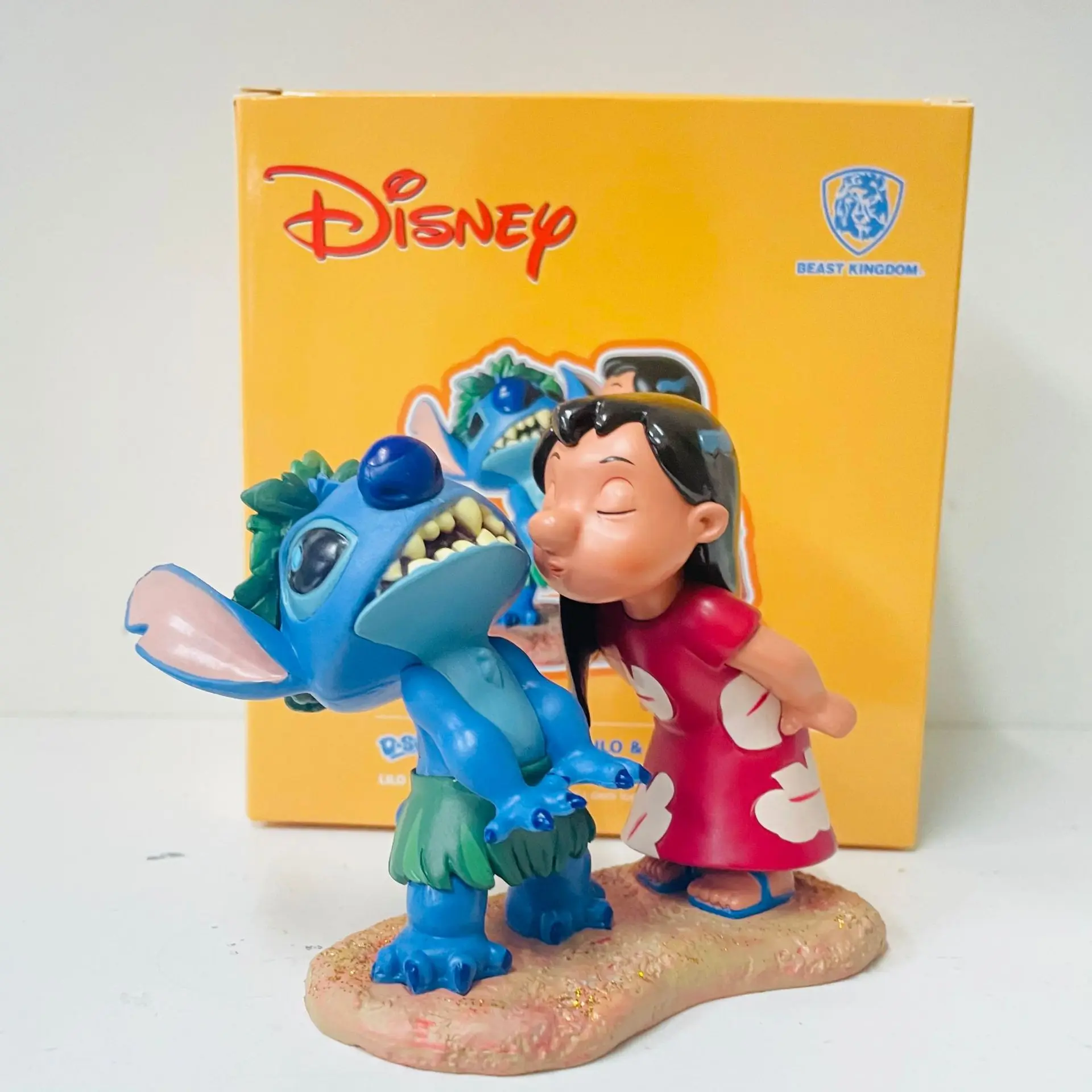 Kawaii-Disney-Lilo-Kiss-Stitch-PVC-Action-Figures-Beach-Series-Cute ...