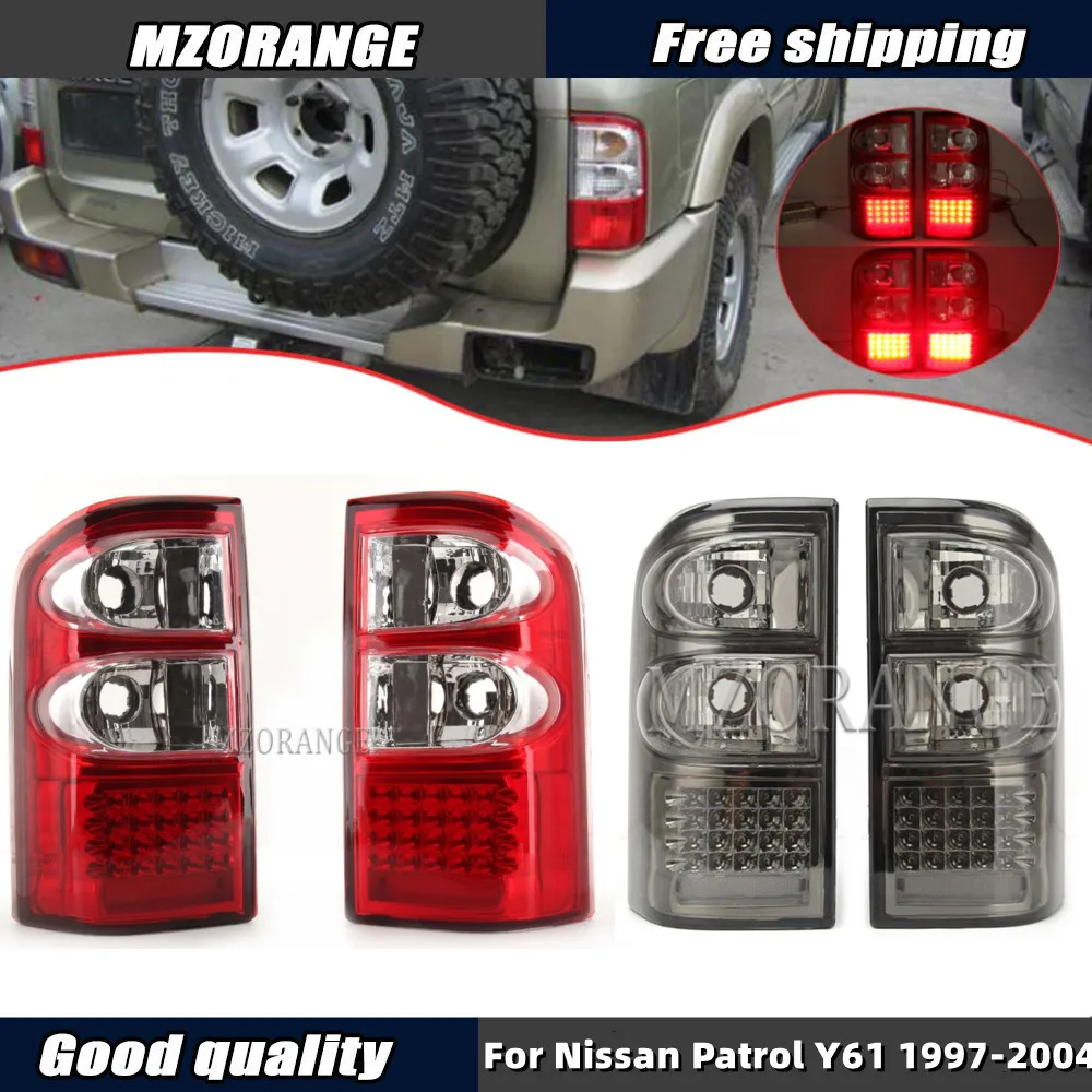 Led luz da cauda traseira para nissan patrol y61 1997 1998 1999 2000 2001 2002 2003 2004 parar ...