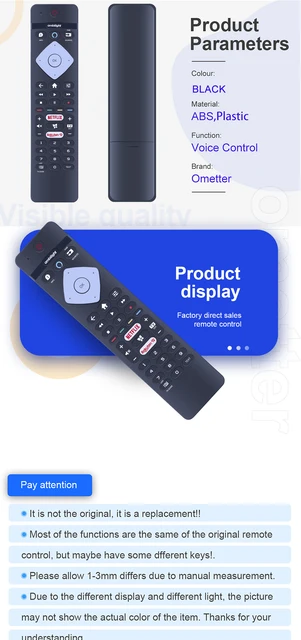 Tv Remote Control Philips Ambilight Philips Tv Remote, 57% OFF