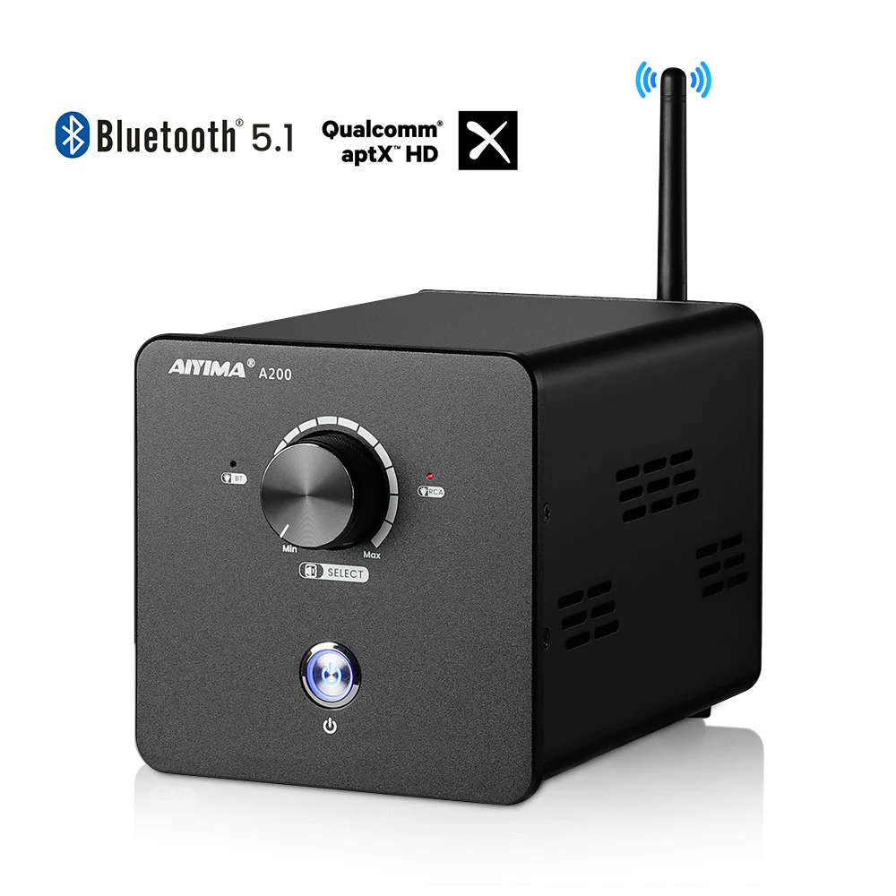 AIYIMA-Bluetooth-5-1-A200-TPA3255-Stereo-Amplifier-Digital-Power-Amplifier-QCC3034-APTX-USB-For ...