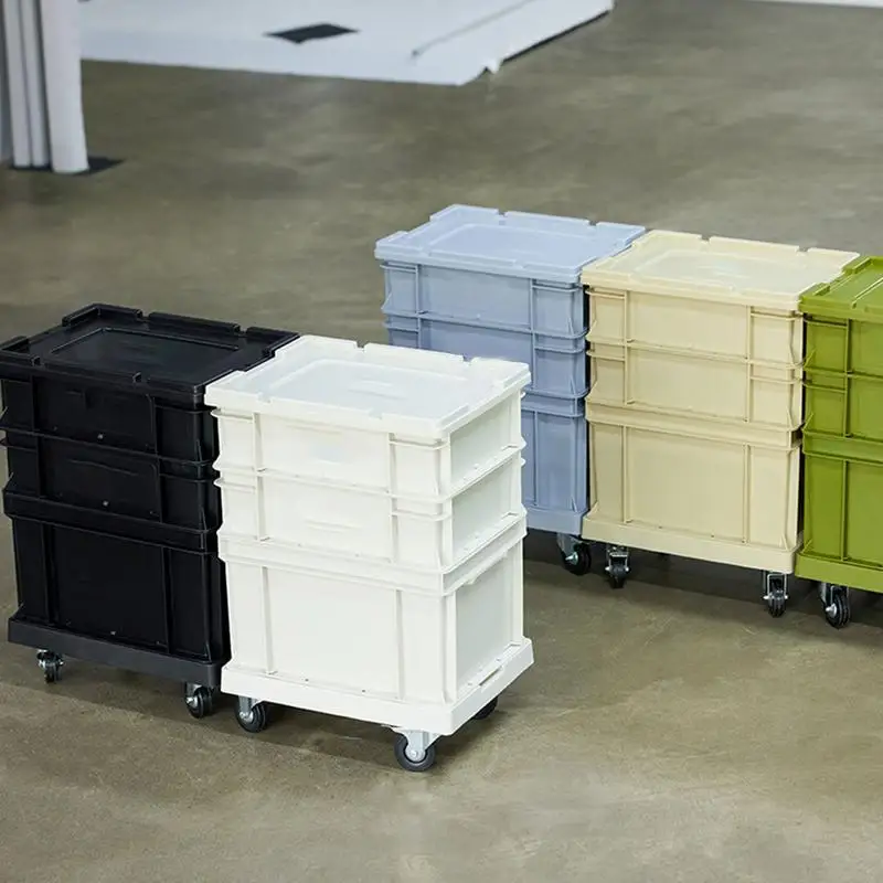 Storage-Bins-With-Lids-Industrial-Style-Storage-Box-With-Wheels-Movable ...