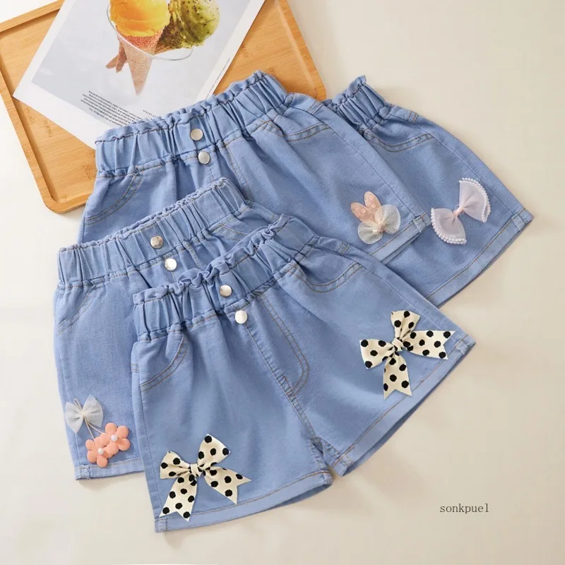 New-Summer-Kids-Short-Denim-Shorts-For-Girls-Fashion-Girl-Short ...