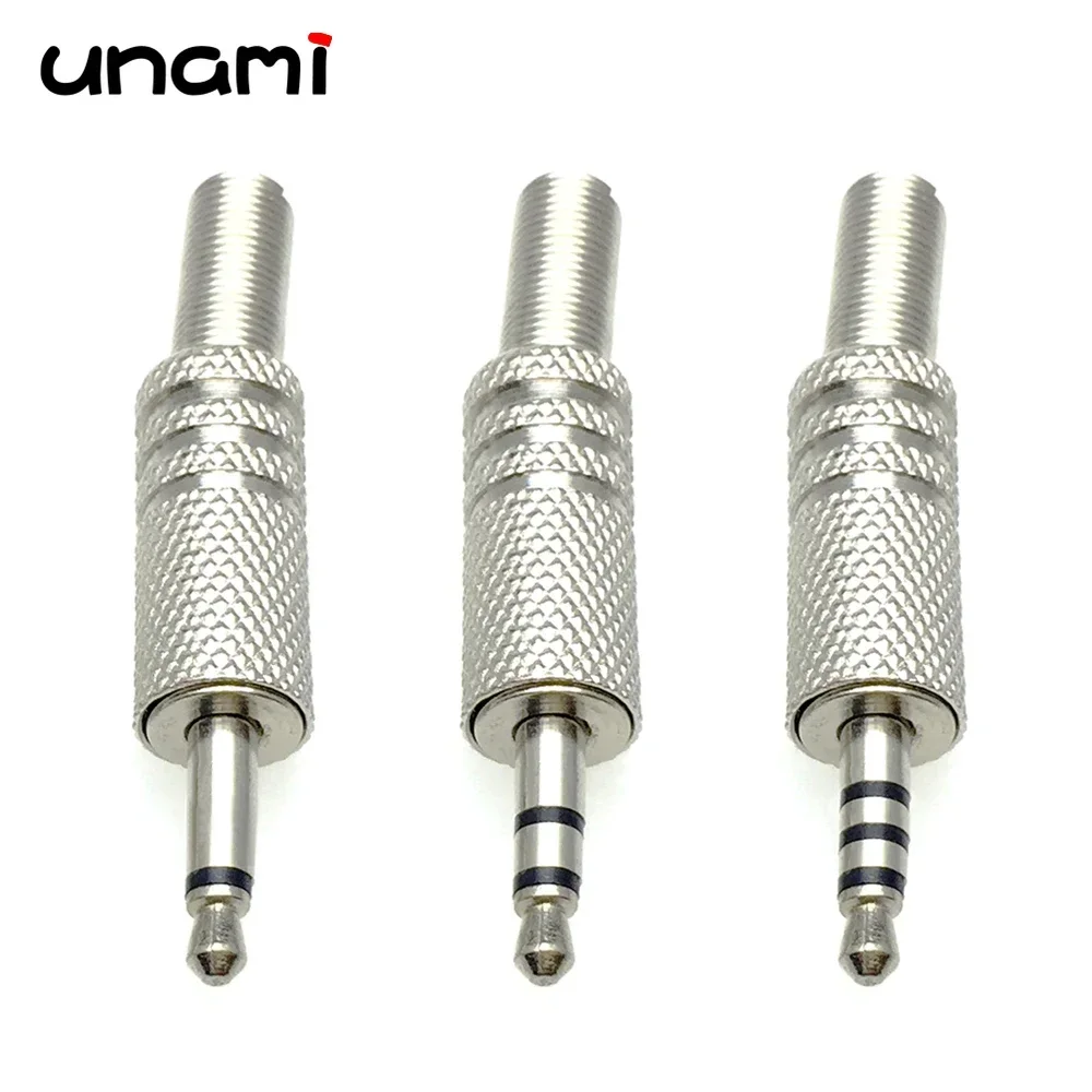 5Pcs-3-5mm-Male-Headphone-Audio-Jack-Plug-2Pole-3Pole-4Pole-Connector ...