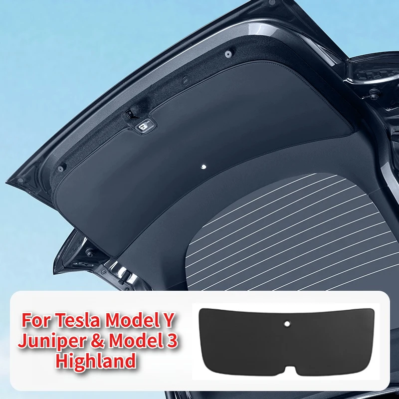 Trunk Tailgate Pad for Tesla Model Y Juniper Model 3 Highland PU ...