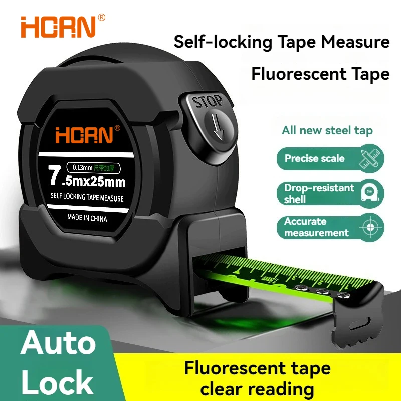 5-7-5-10M-Metric-Measuring-Tape-Self-Locking-Fluorescent-Steel-Tape ...