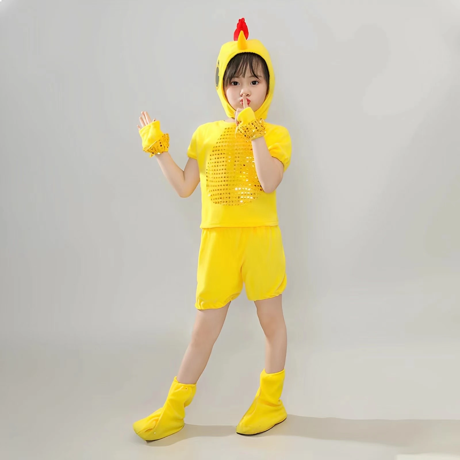 Disfraz de pato y polluelo para niños, disfraz de animal, niñas y niños ...