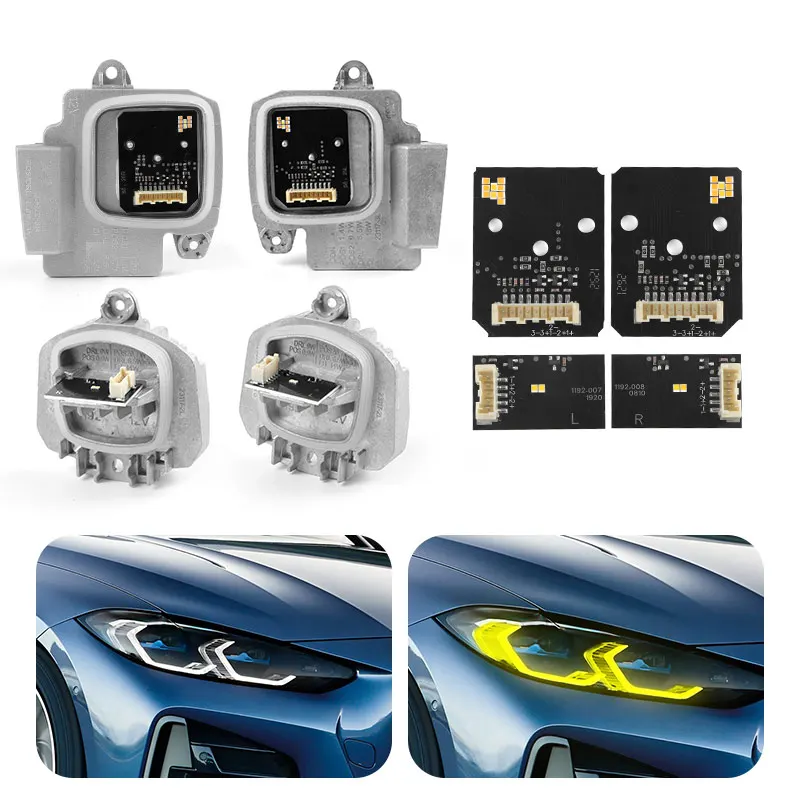 4pcs Daytime Running Light LED Module Boards for BMW 4 Series G80 M3 ...