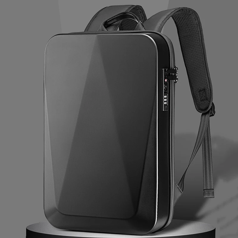 Black-Laptop-Backpack-Men-Hard-shell-USB-Anti-Theft-Backpack-Large ...