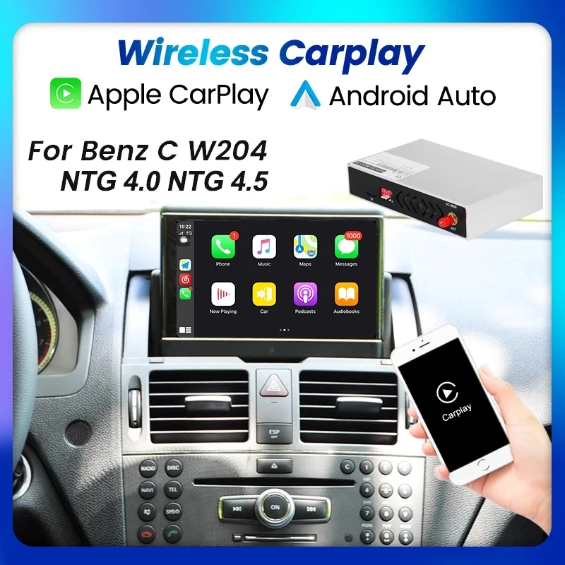 Wireless-for-Apple-Carplay-Android-Auto-Decoding-Ai-Box-for-Mercedes ...