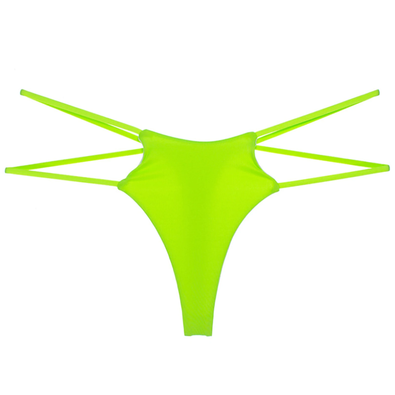 Womens Low Rise Micro Bikini Underwear Strappy Thongs Panties Brazilian ...