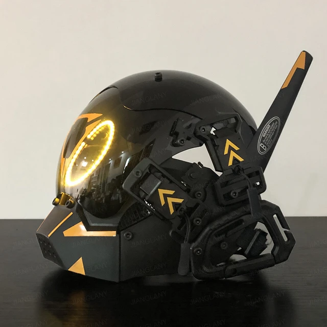 Futuristic Knight Helmet