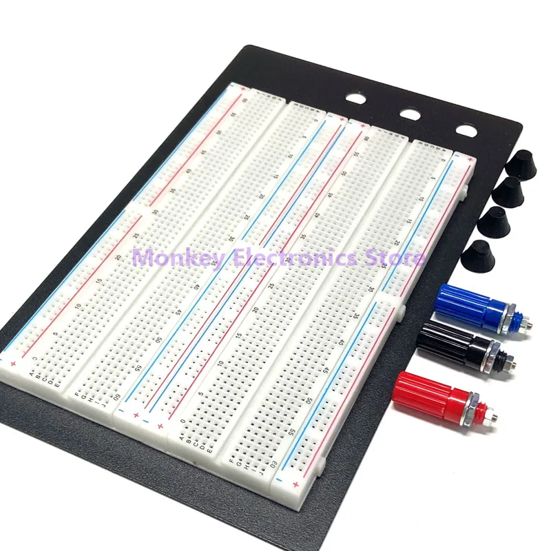 ZY-204-1660-Hole-Breadboard-Experimental-Bench-Solderless-Circuit-Test ...