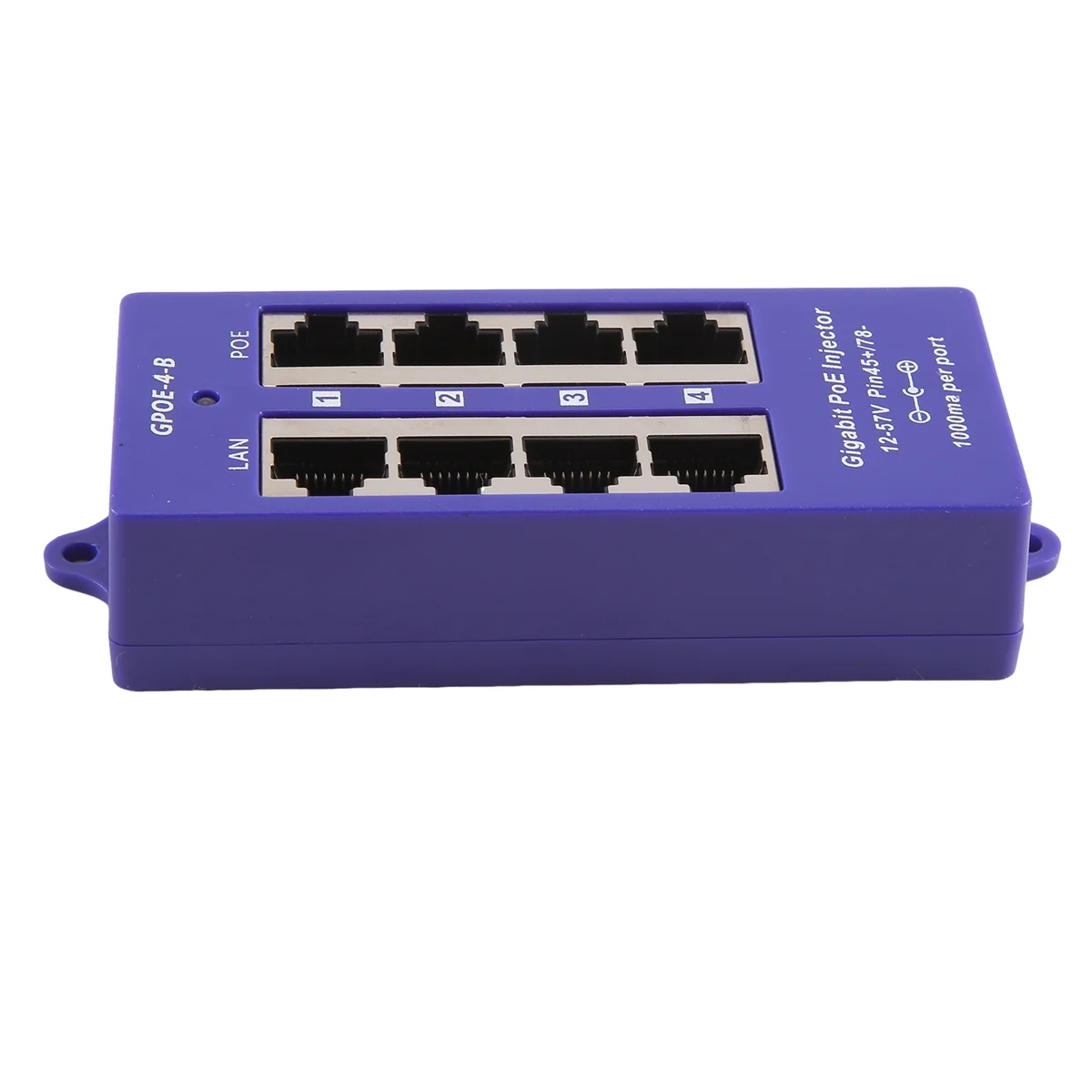 New 48V or 24V Gigabit Passive PoE Injector 4 Port 1000Mbps PoE Module ...