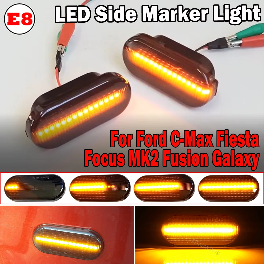 Side-Marker-Led-Dynamic-Turn-Signal-Light-Flasher-Indicator-Blinker-For ...