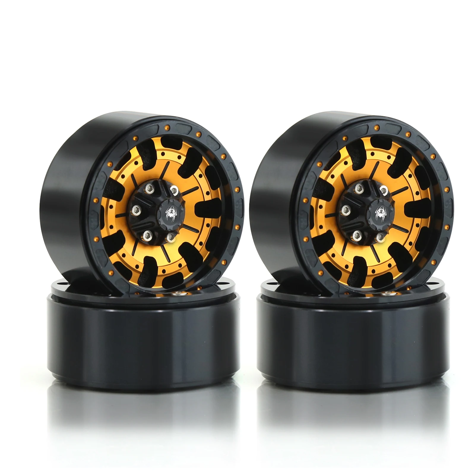 4PCS-Metal-Alloy-1-9-Inch-Beadlock-Wheel-Rim-for-1-10-RC-Crawler-TRX4 ...