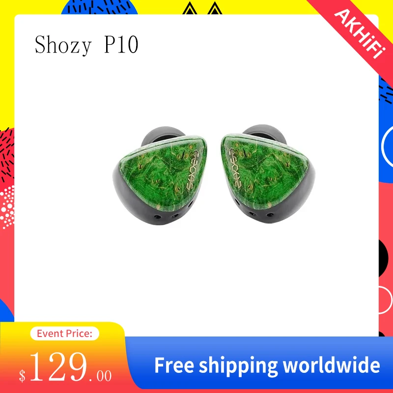 Shozy-P10-Aqua-Midori-In-Ear-Monitor-Earphone-HiFI-Planar-DD-Composite ...