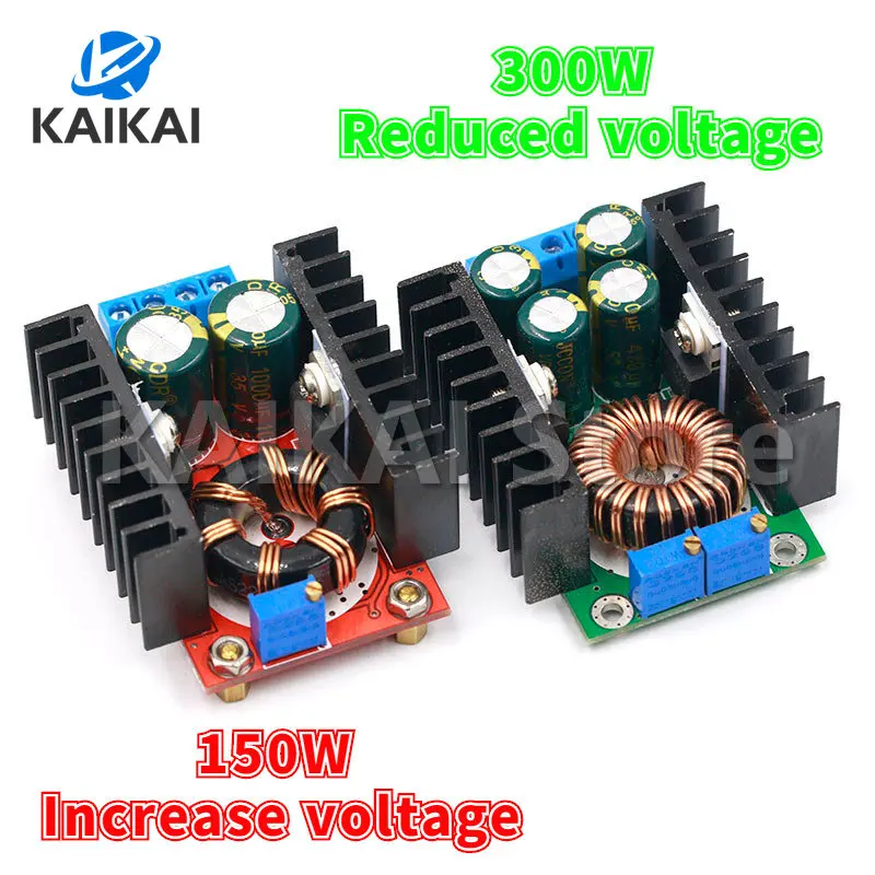 DC CC 9A 150W 300W 스텝 다운 벅 컨버터 5 40V ~ 1.2 35V 전원 모듈|교체부품&액세사리 ...