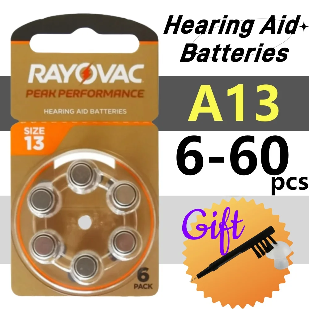 6-60-PCS-Hearing-Aid-Batteries-Zinc-Air-Rayovac-Peak-Size-A13-13A-13-P13-PR48.jpg