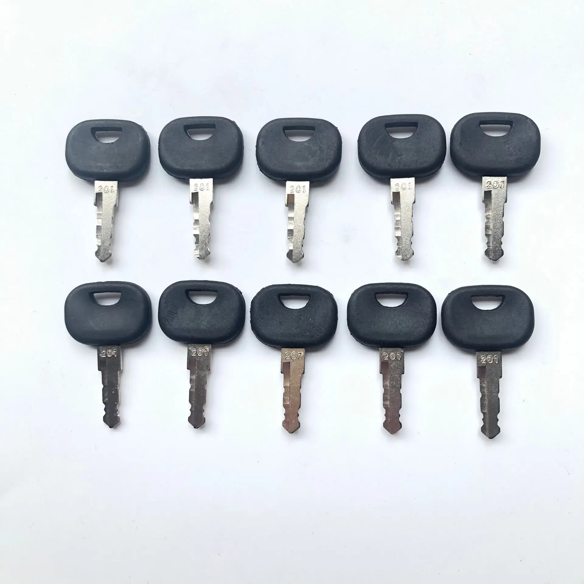 10PCS 201 Key 3643912 For Takeuchi TW65 and TW80 Wheel Loader ...