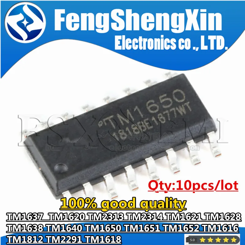 10-Stuks-Tm1637-Sop-Sop-20-Dip-20-Tm1620-Tm2313-Tm2314-Tm1621-Tm1628 ...