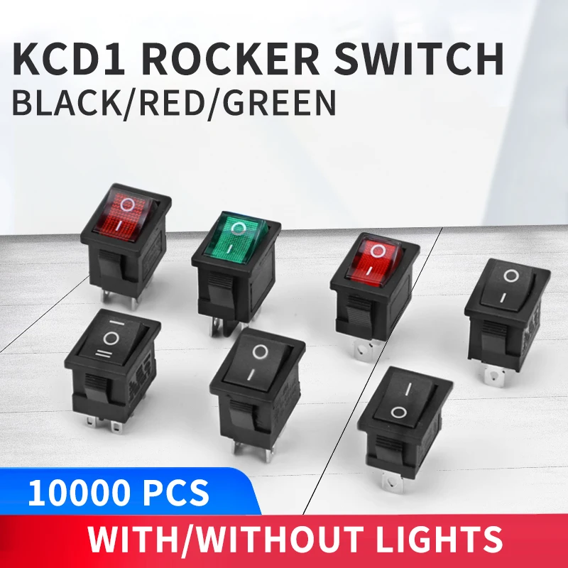 100pcs-KCD1-4Pin-2Pin-3Pin-21-15mm-ON-OFF-Black-Boat-Car-Rocker-Switch ...