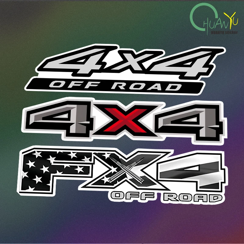 Calcoman-a-de-coche-Raptor-RAPTOR-F150-caja-de-carga-4X4-FX4-modificaci ...