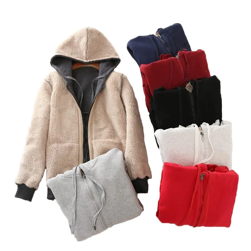 Sudadera-con-capucha-de-oto-o-para-mujer-sudadera-informal-con ...