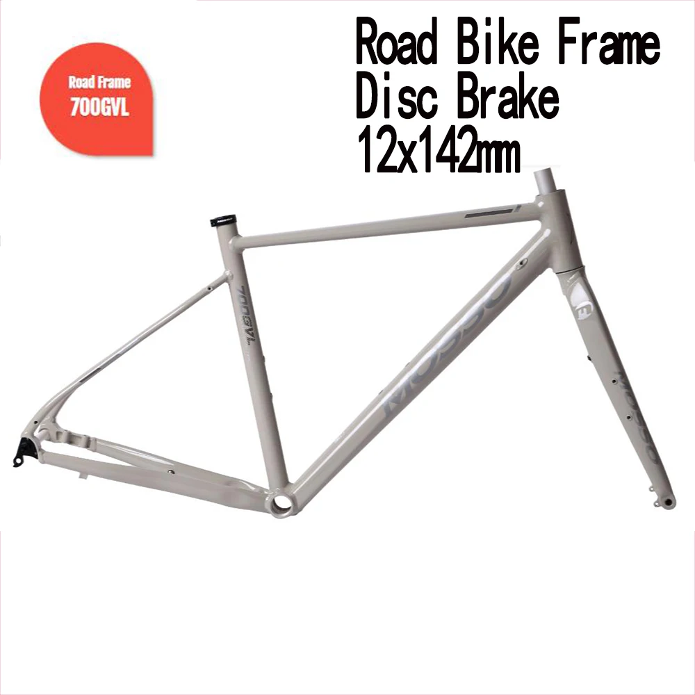 700C MOSSO 700GVL GRAVEL Road Bicycle Frameset Aluminum Alloy Disc ...