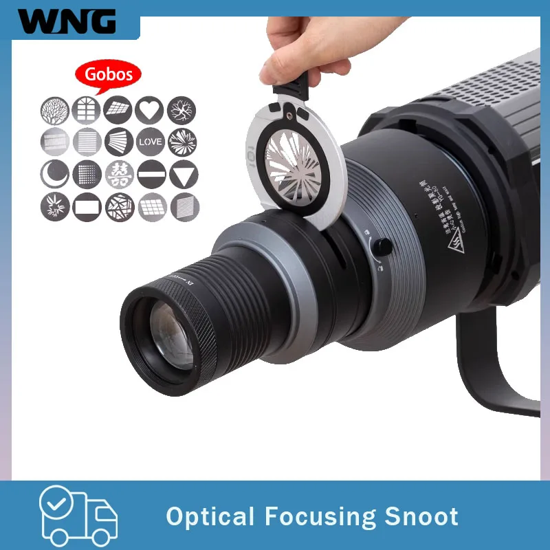 Snoot-ptico-c-nico-Photo-Studio-Acess-rio-LED-Flash-Strobe-Light-com ...